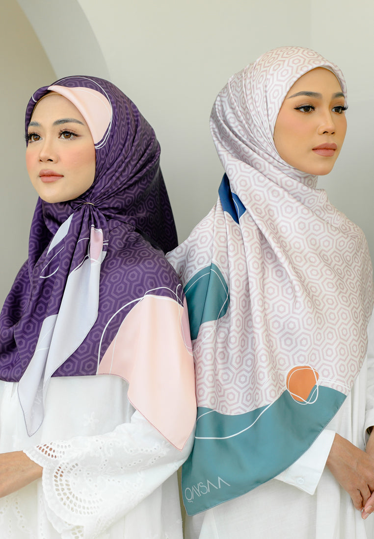 Qhash Square Hijab – QAYSAA
